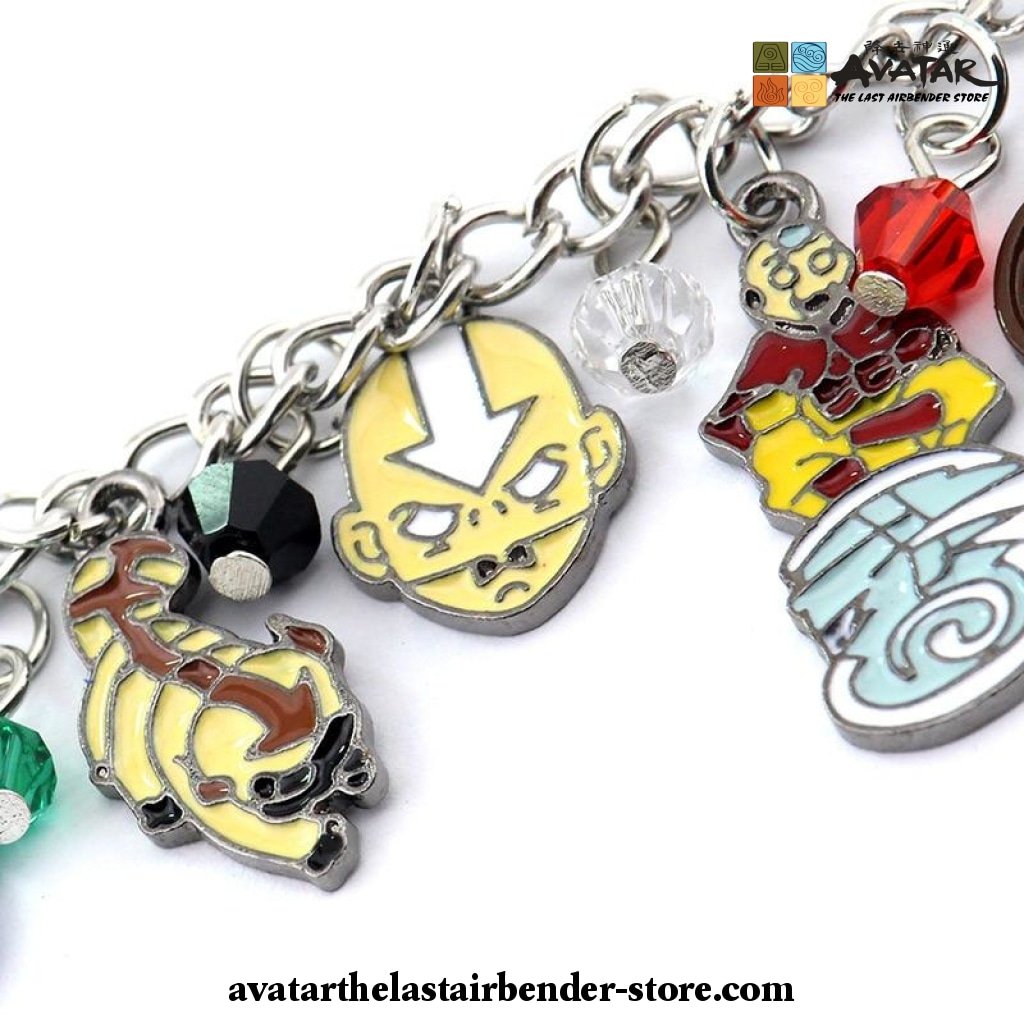New 2021 Avatar The Last Airbender Alloy Pendant Bracelet Keychain ...