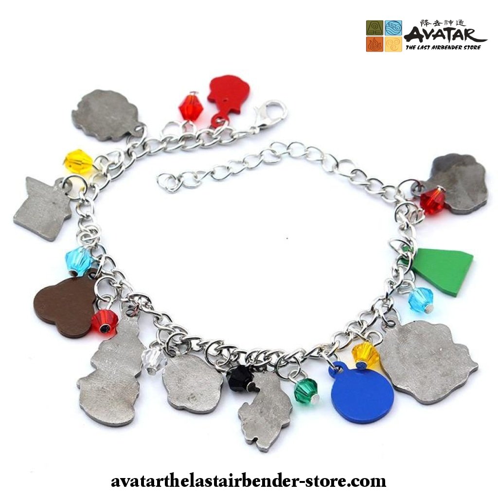 New 2021 Avatar The Last Airbender Alloy Pendant Bracelet Keychain ...