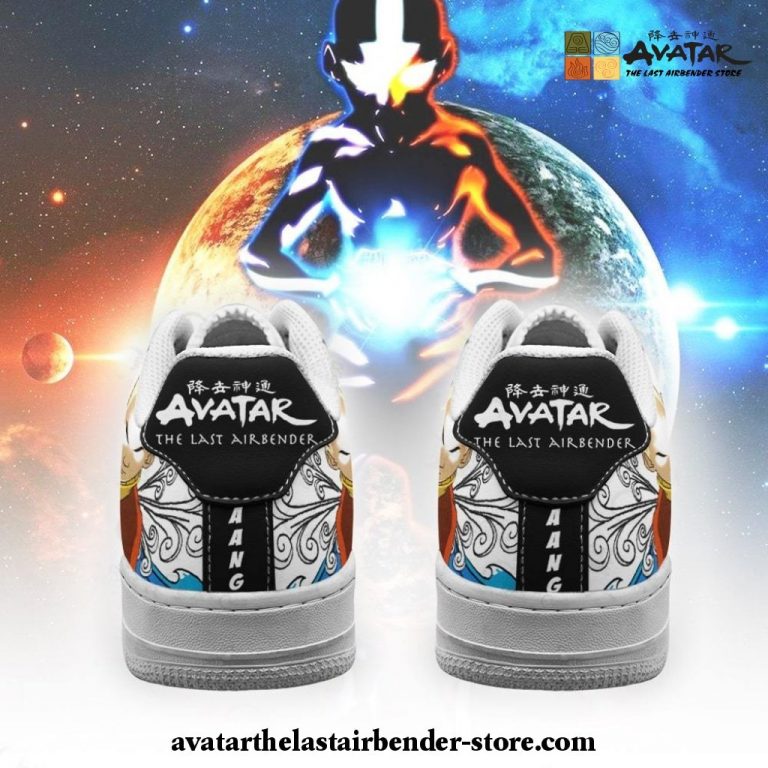 2021 Aang Avatar Airbender Sneakers Four Nation Tribes Avatar Shoes ...
