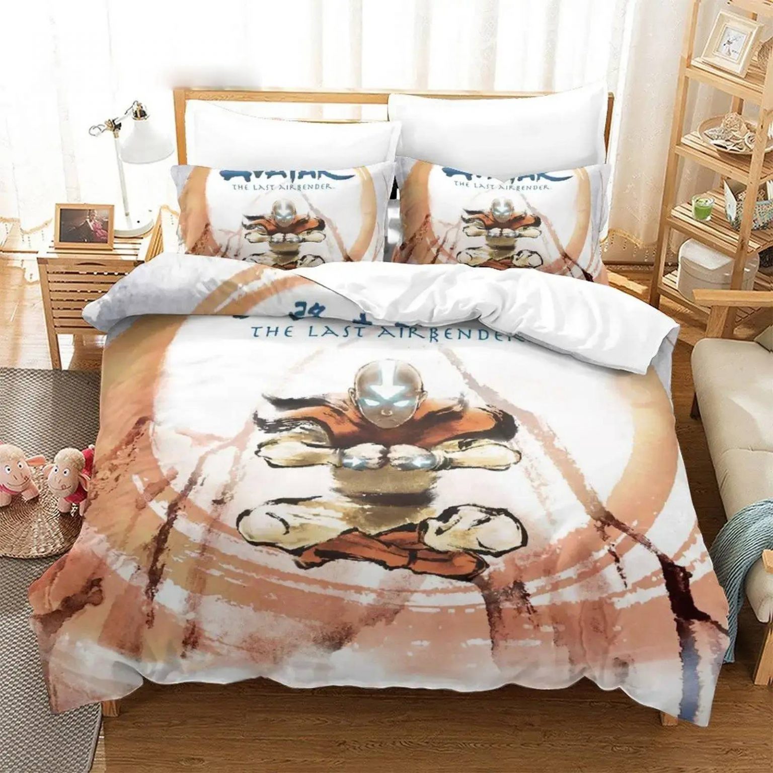 Avatar The Last Airbender Aang Vintage Bedding Set - Avatar The Last ...