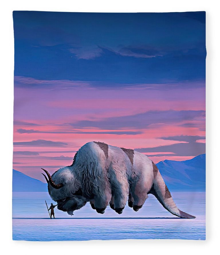 Avatar The Last Airbender Appa Blanket - Avatar The Last Airbender Store