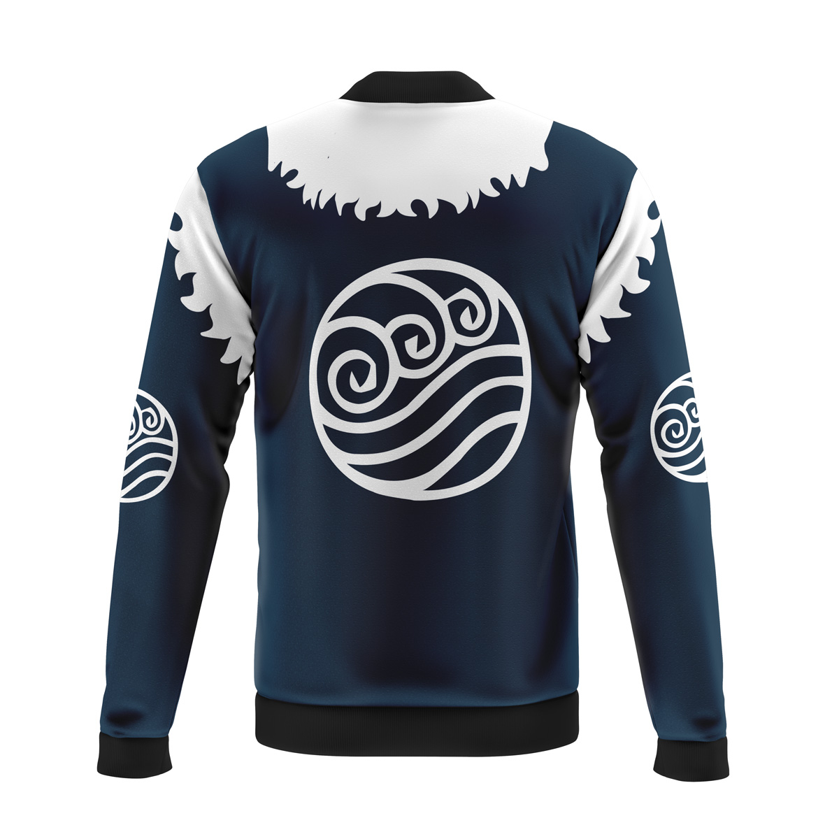 Waterbender Avatar Casual Bomber Jacket - Avatar The Last Airbender Store